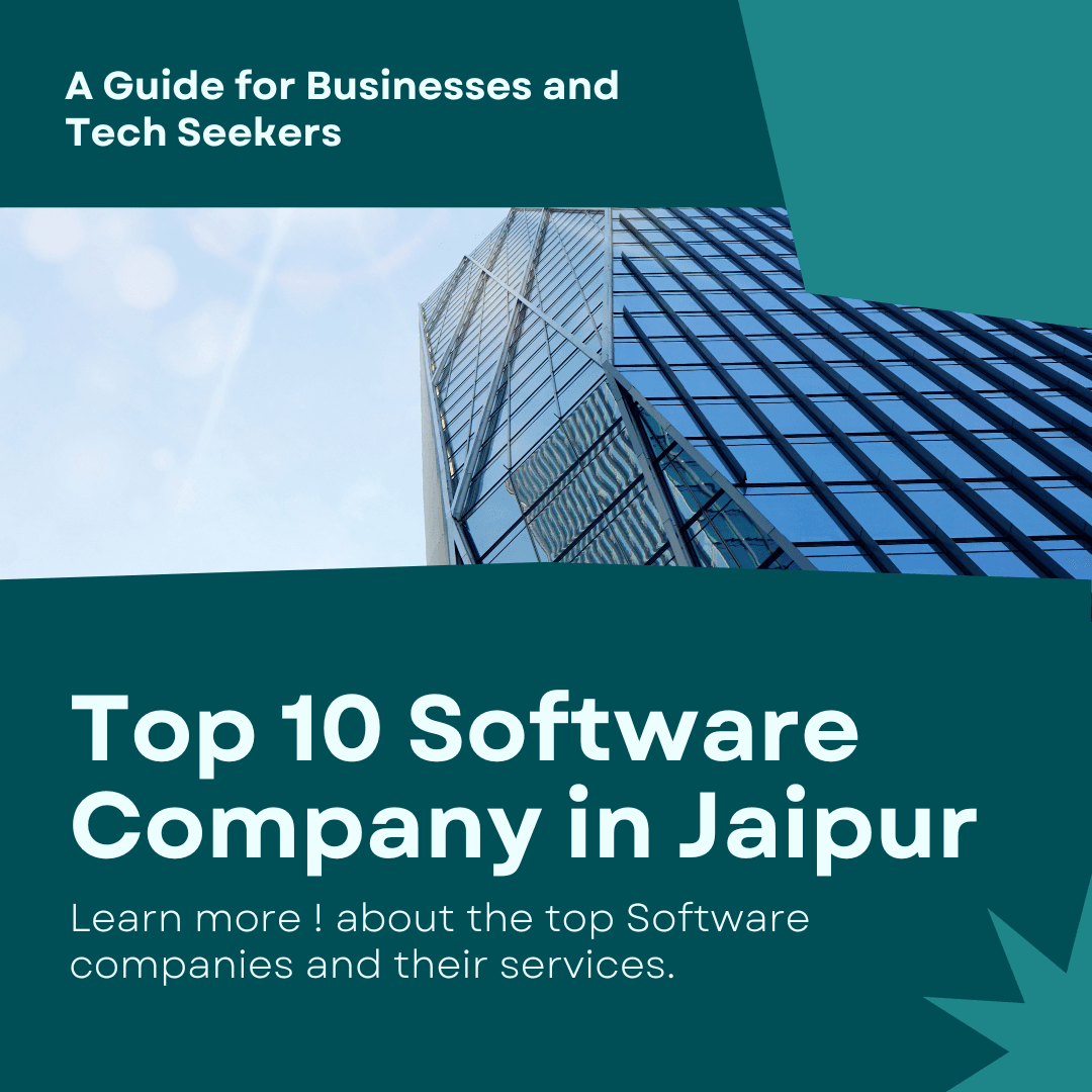 Top 10 Software Development Companies in Jaipur | Camlenio Blog ...